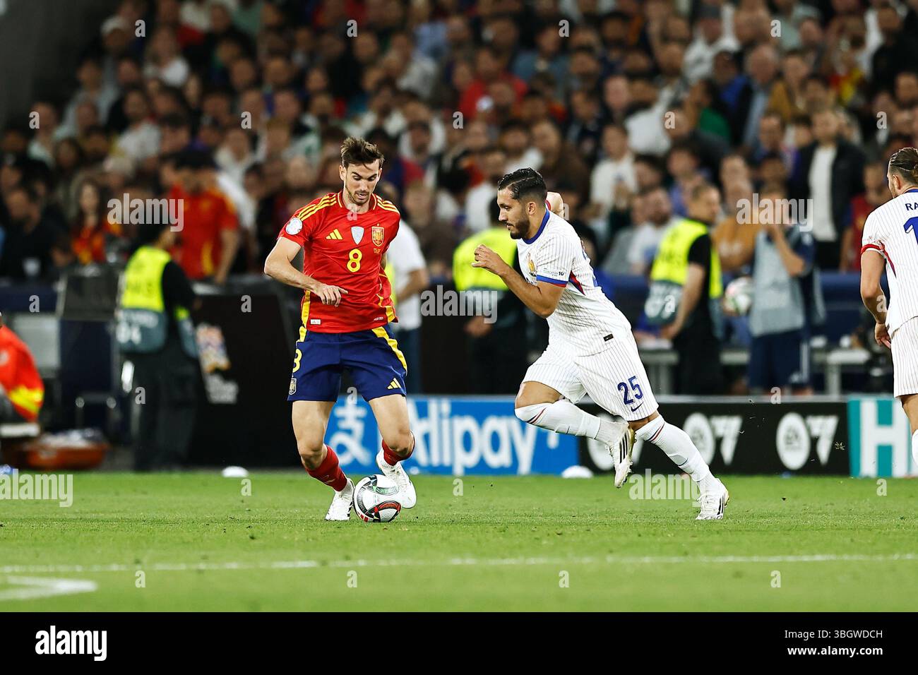 (L-R) Fabian Ruiz (ESP), Rayan Cherki (FRA), JUNE 5, 2025 - Football ...