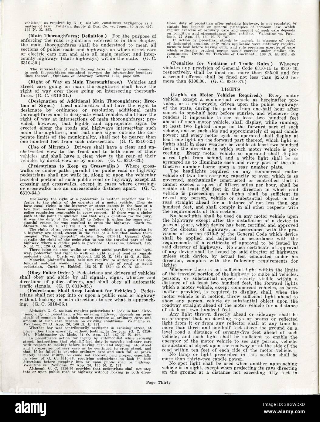 This 1934 edition of the Ohio Highway Guide, compiled by the Traffic ...