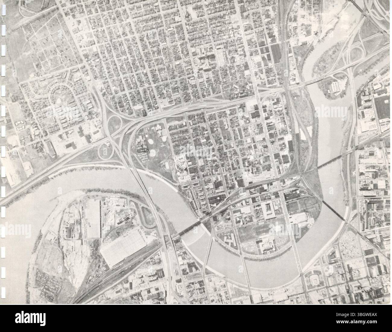 The 1965 Master Plan for the Scioto and Olentangy Rivers, developed by ...