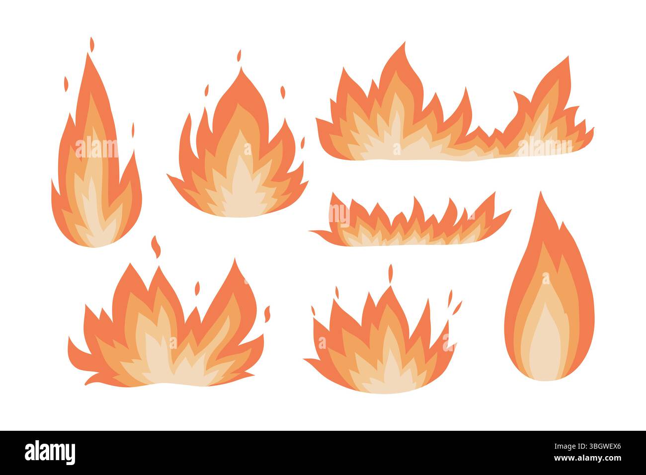 Heat elements Cut Out Stock Images & Pictures - Alamy