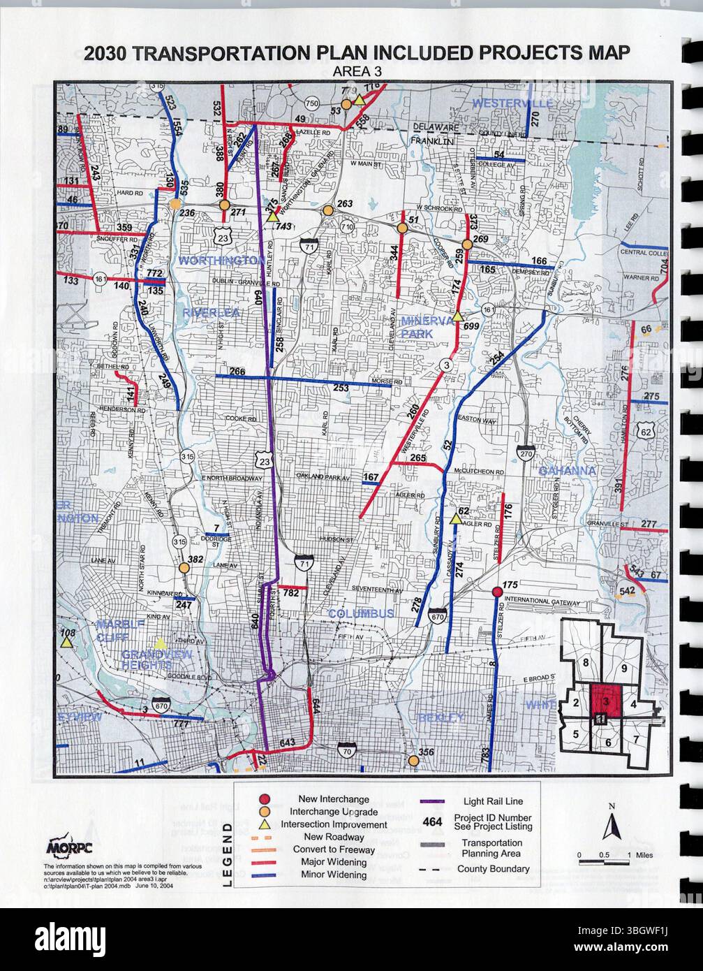 This part of the 2030 Regional Transportation Plan details discussions ...