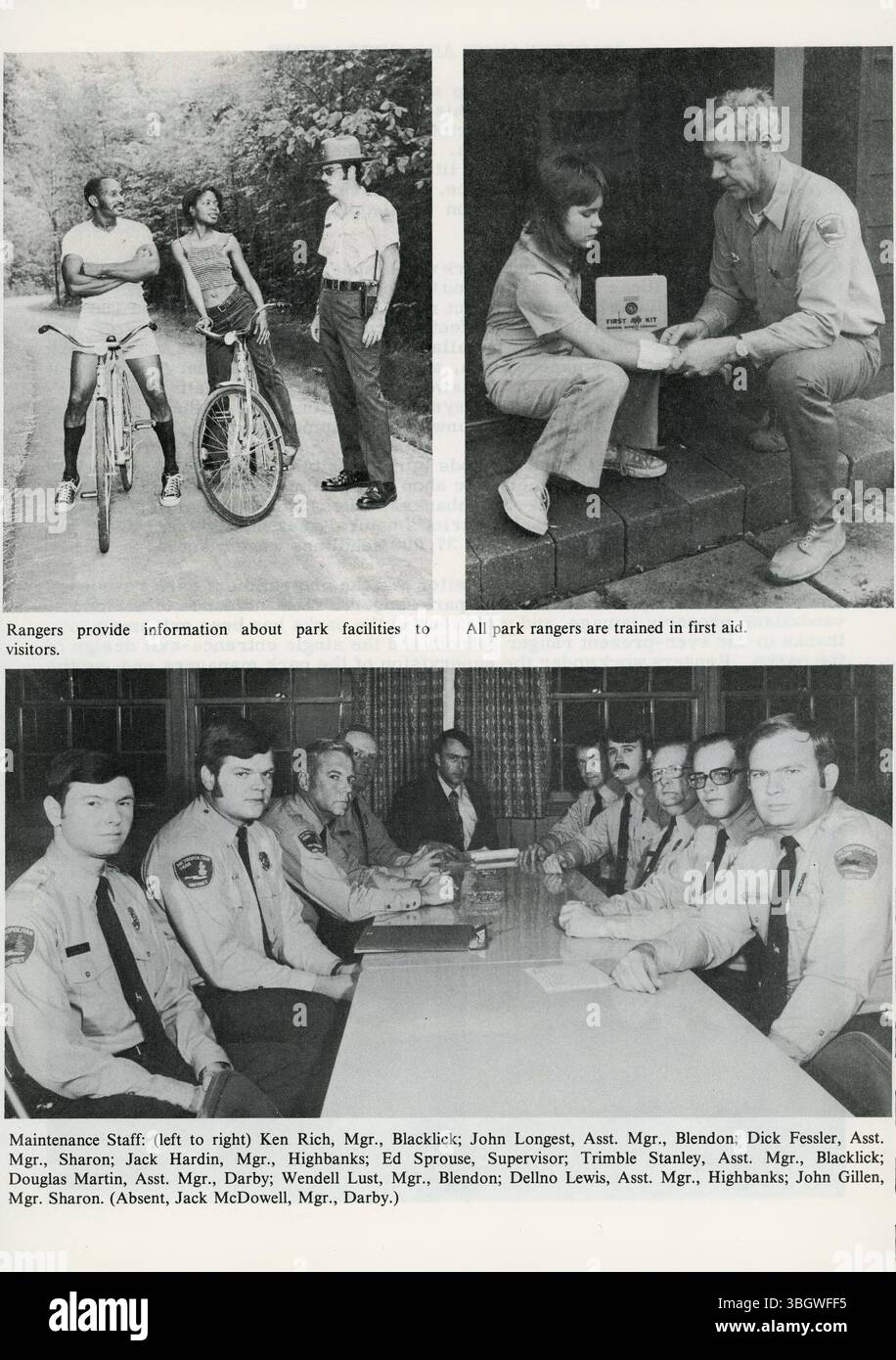 The 1975 Metro Parks Annual Report includes statistics and information about public park usage ...