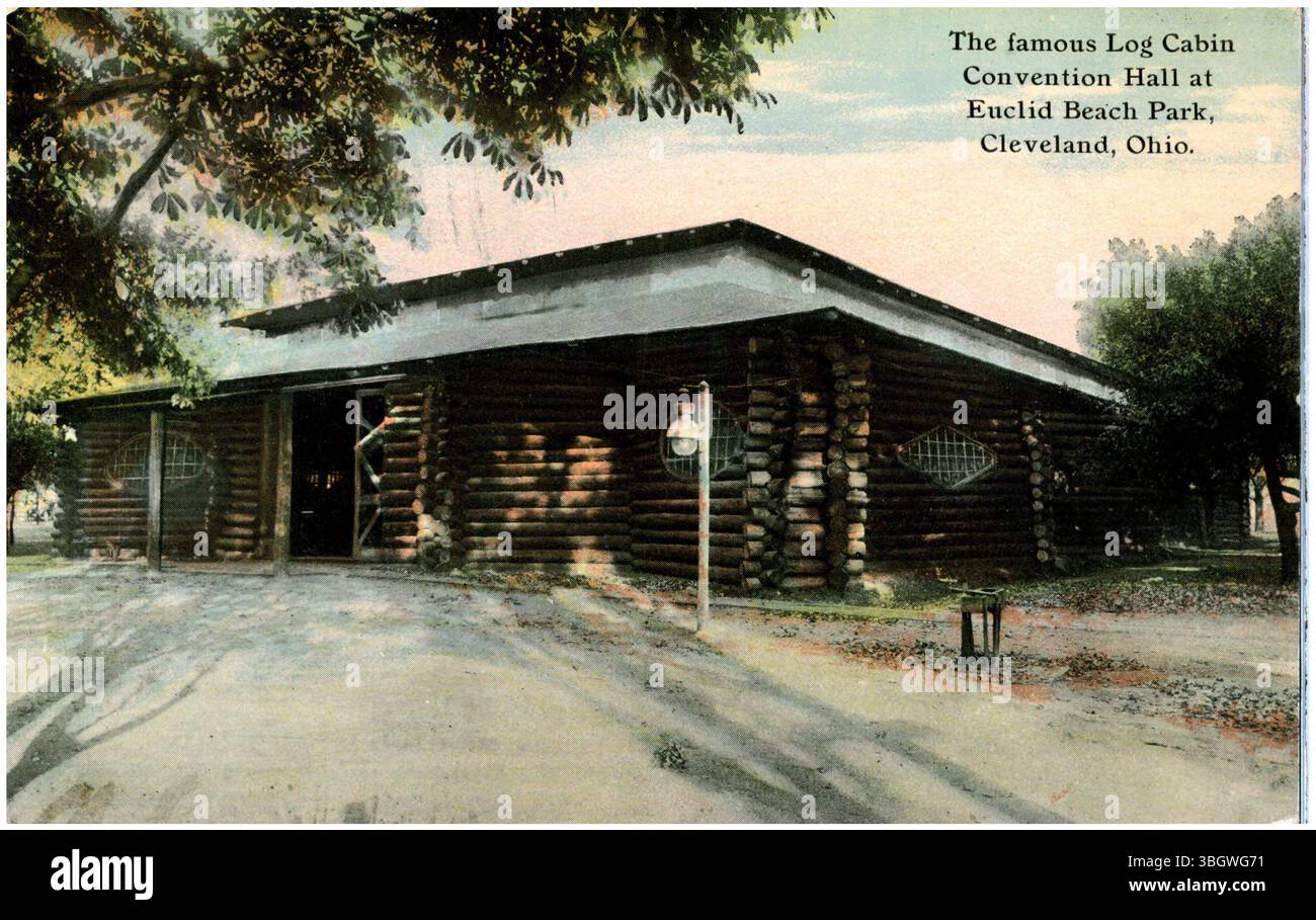 Log cabin convention hall hi-res stock photography and images - Alamy