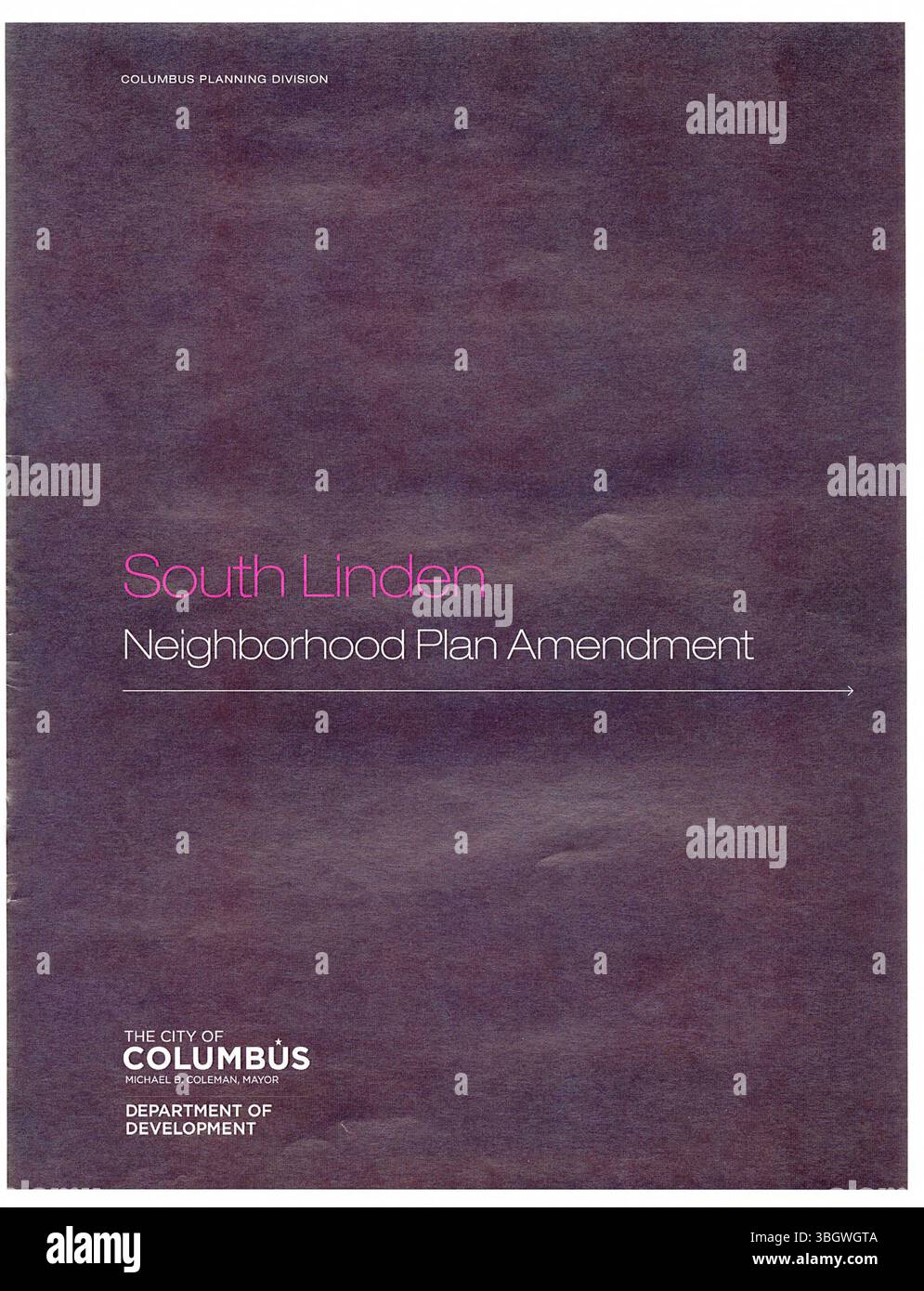 Adopted in 2012, the South Linden Neighborhood Plan Amendment ...