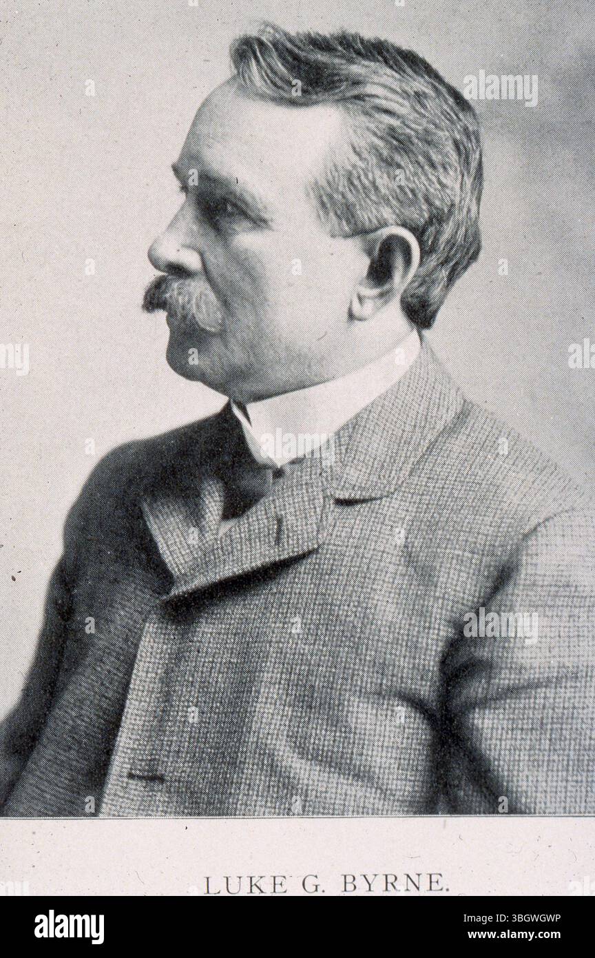 Photographs of Luke G. Byrne, born in Ireland in 1847 and emigrated to the U.S. in 1862. He was ...