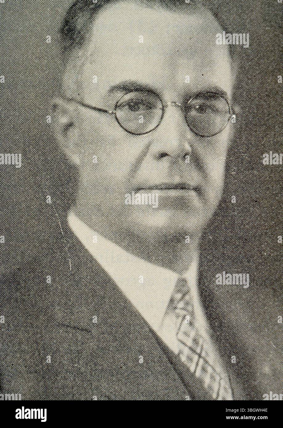 Portraits of Harry Clinton Moores (1881–1965), co-founder of Moores and ...