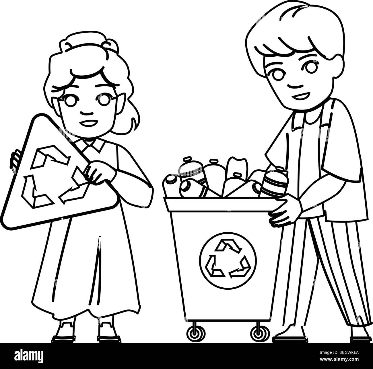 toy children recycled materials vector Stock Vector Image & Art - Alamy