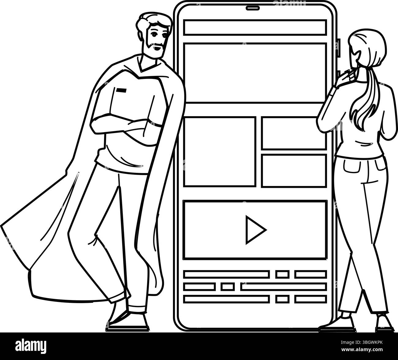 Data mining analysis vector Black and White Stock Photos & Images - Alamy