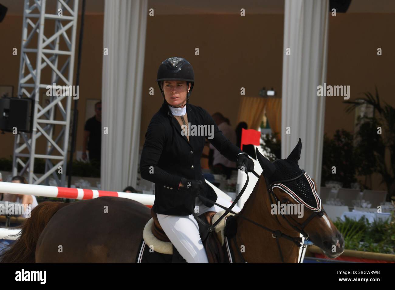 Cannes, France. 05th June, 2025. Cannes riders Alexa Ferrer competes ...