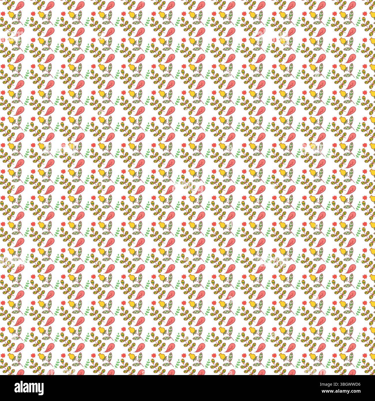 Green sprouts on branch Stock Vector Images - Alamy