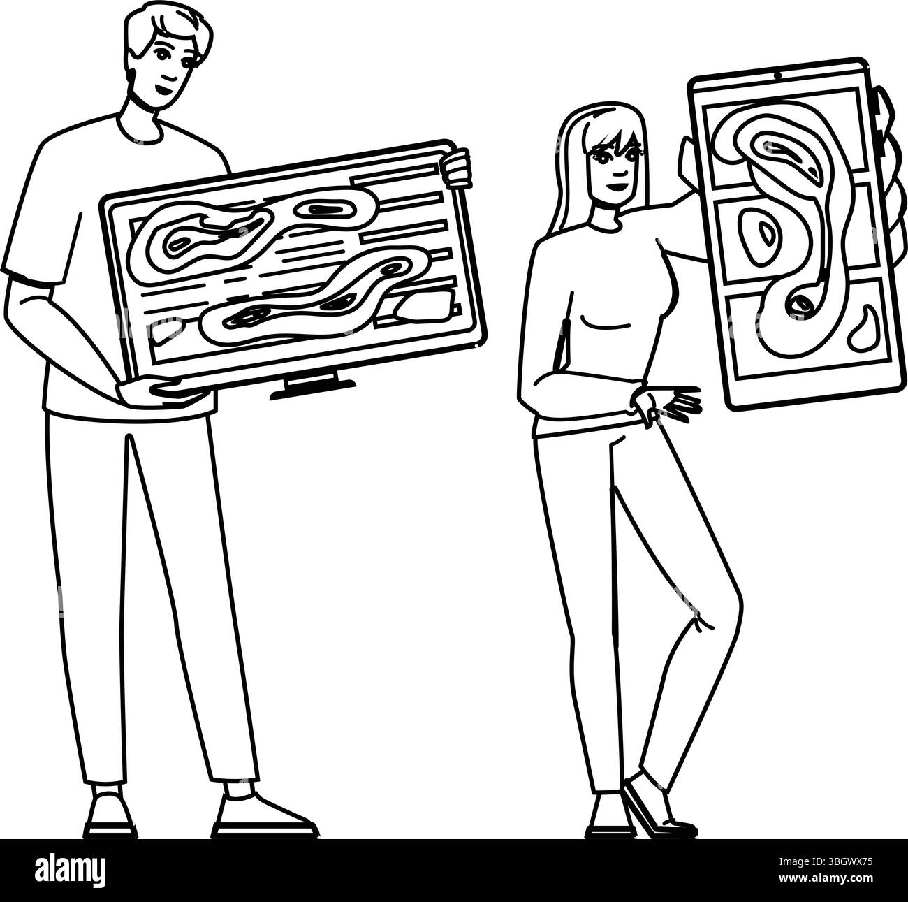 data heatmap website vector Stock Vector Image & Art - Alamy