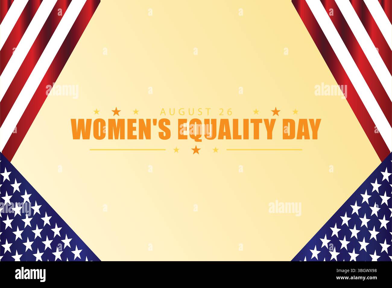 Championing Womens Equality Day Inspires Future Generations Stock ...