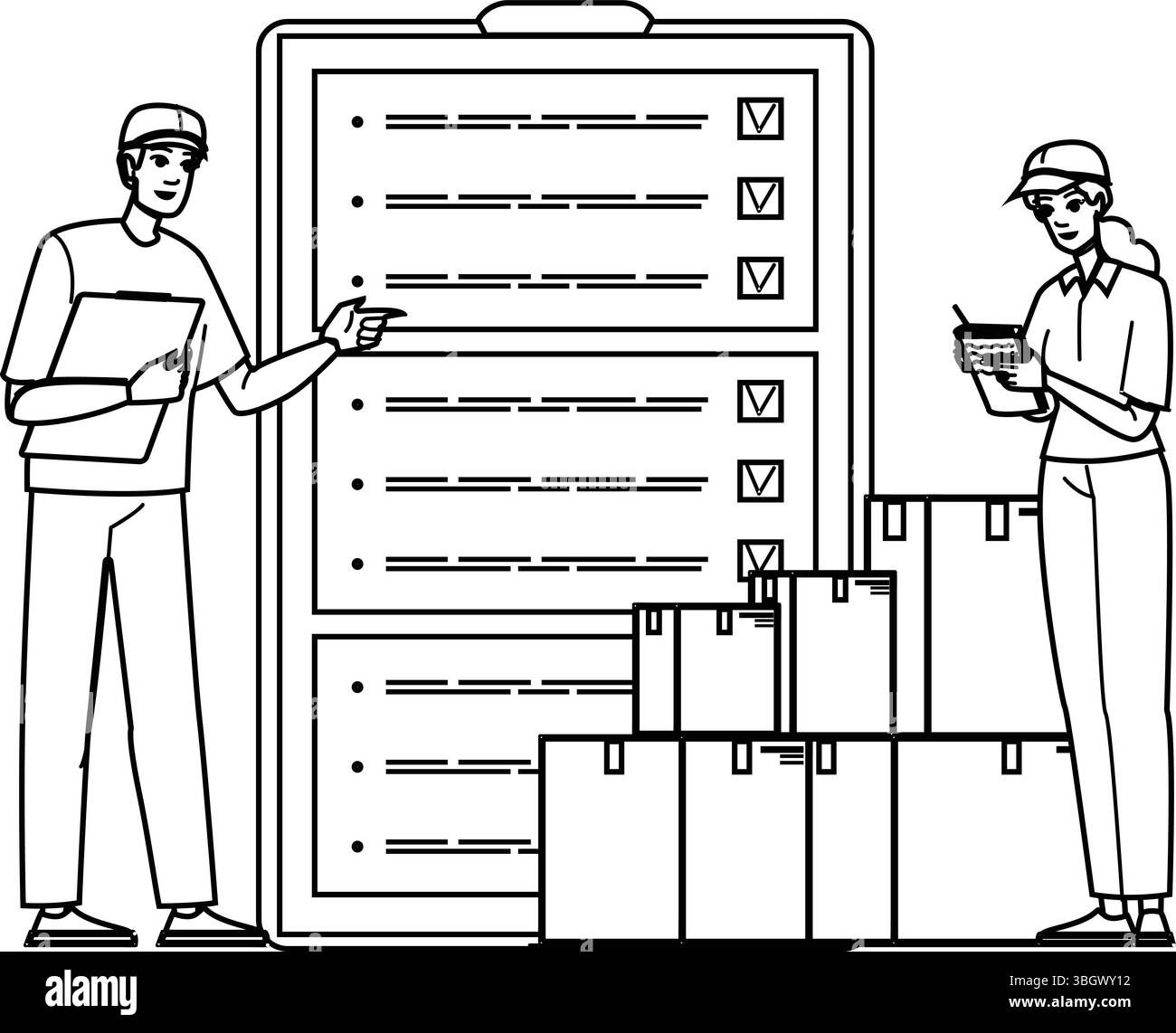 control inventory management vector Stock Vector Image & Art - Alamy