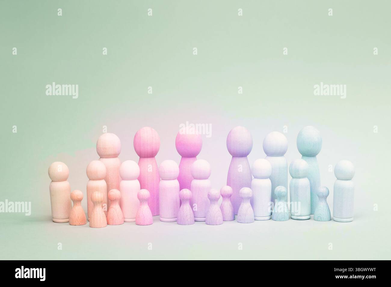 Multicultural group of people, discrimination and racism, friendship ...