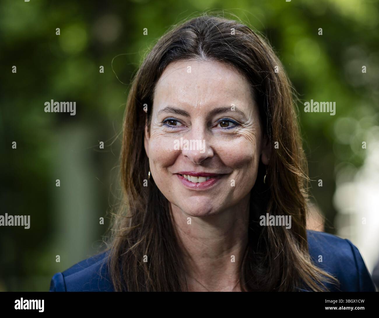 THE HAGUE - Judith Uitermark, outgoing Minister of the Interior and ...