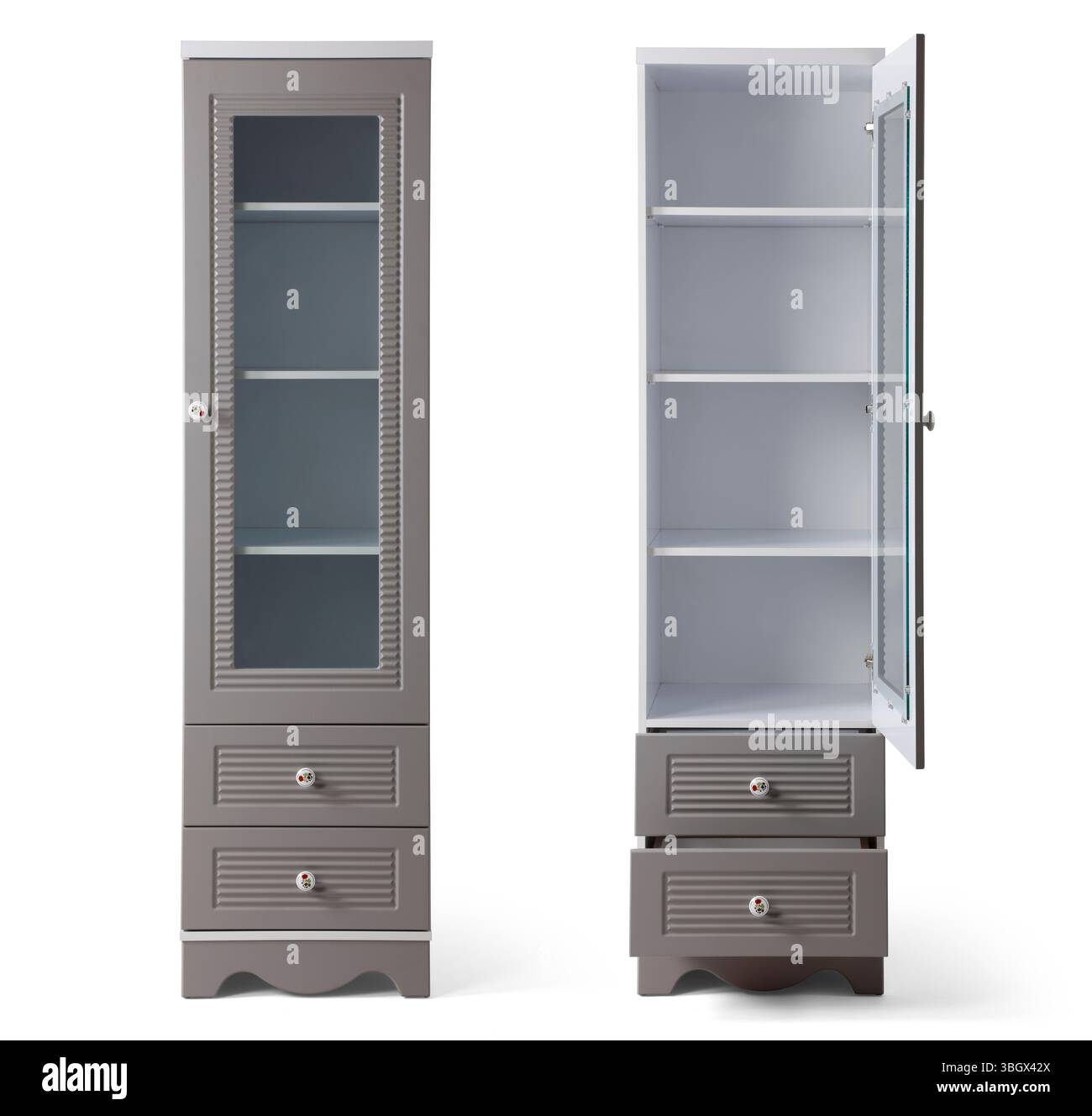 wardrobe isolated on white background Stock Photo - Alamy