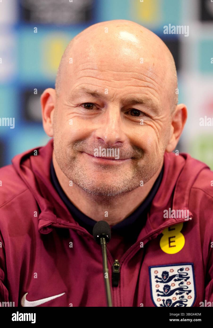 England Under-21 head coach Lee Carsley during a press conference at St ...