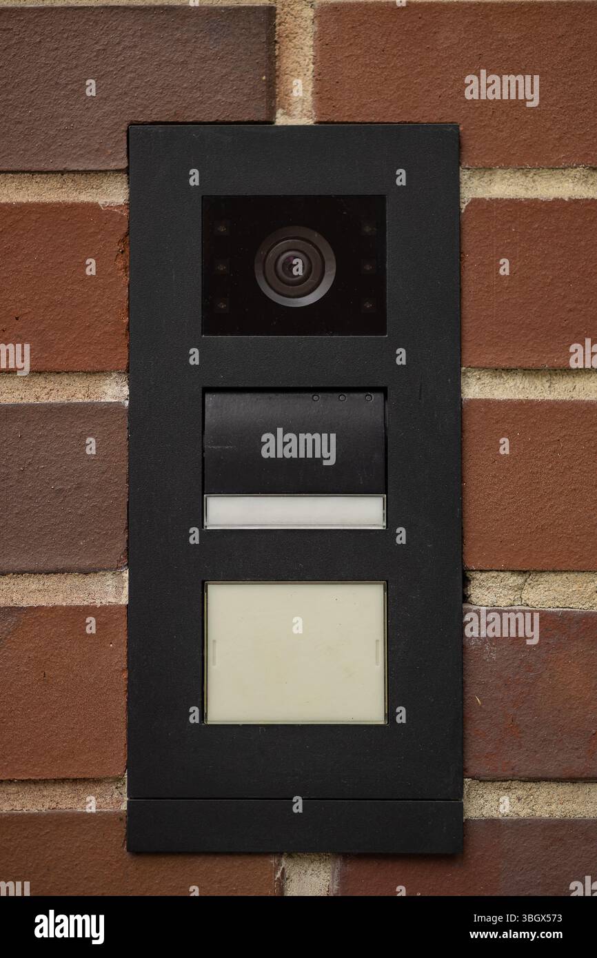Digital door entry panel mounted hi-res stock photography and images ...