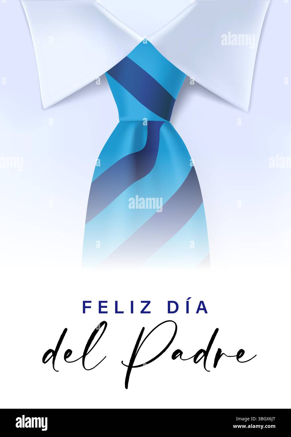 Feliz dia del Padre, spanish greeting card. Translation - Happy Father ...