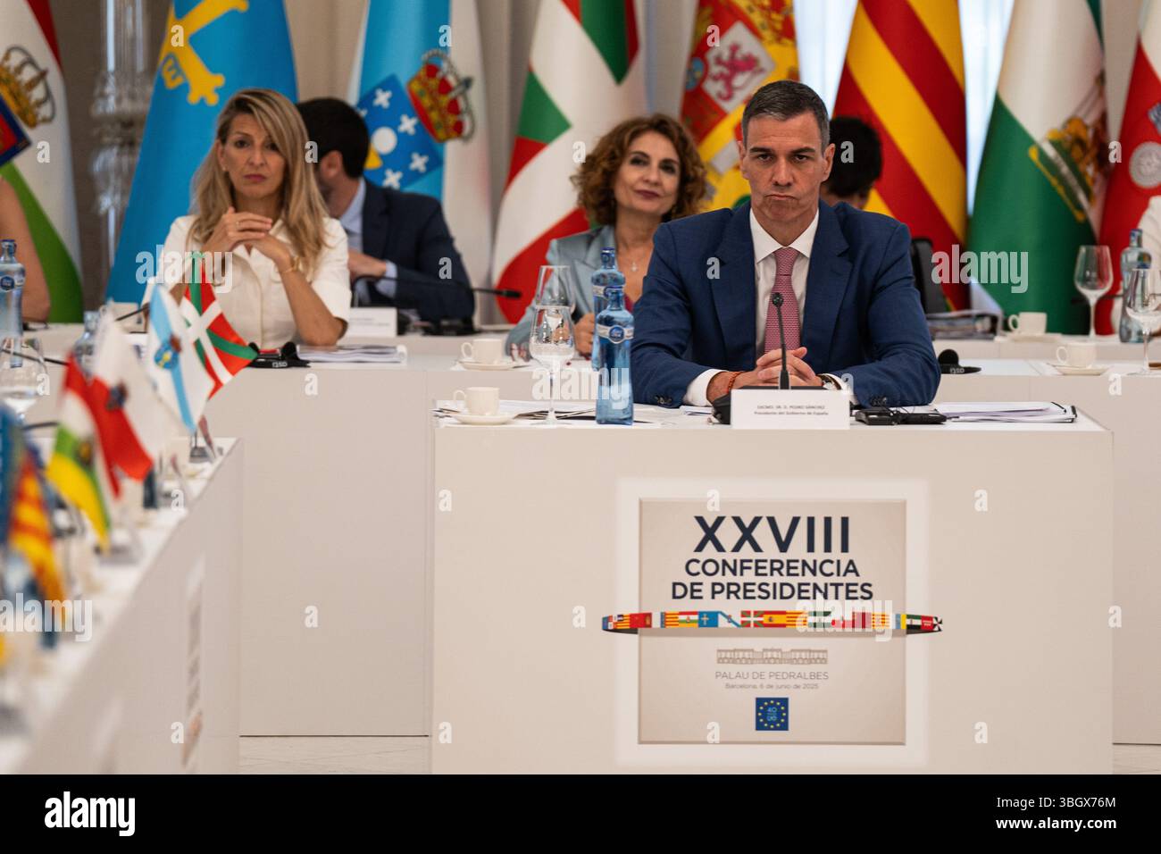 Barcelona, Barcelona, Spain. 6th June, 2025. Pedro Sanchez presided ...