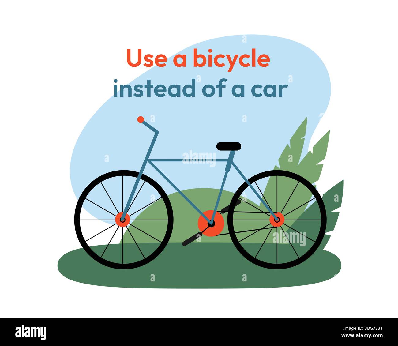 Cycling campaigns Stock Vector Images - Alamy