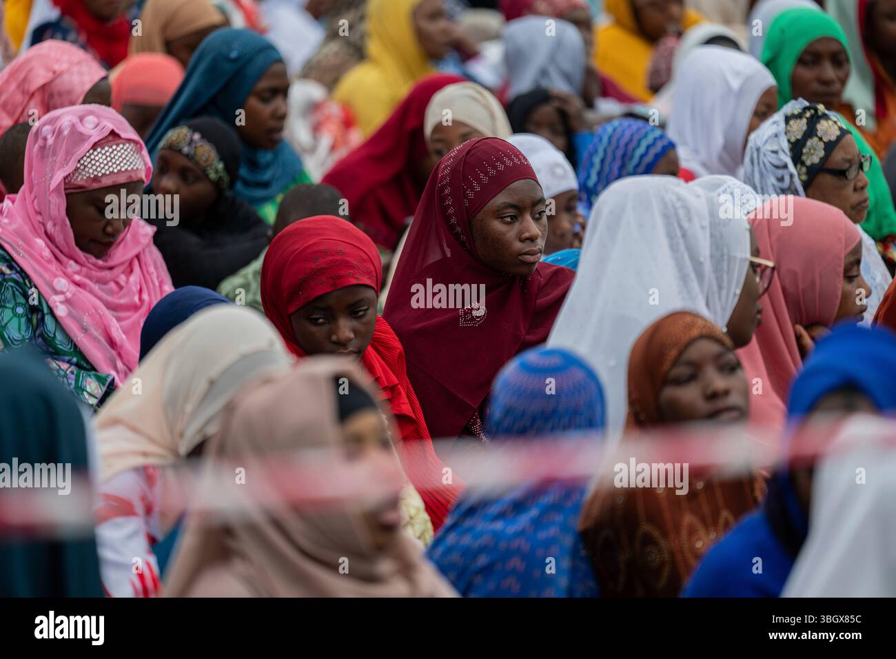 Muslims gather for Eid al-Adha prayers in Goma, Democratic Republic of ...