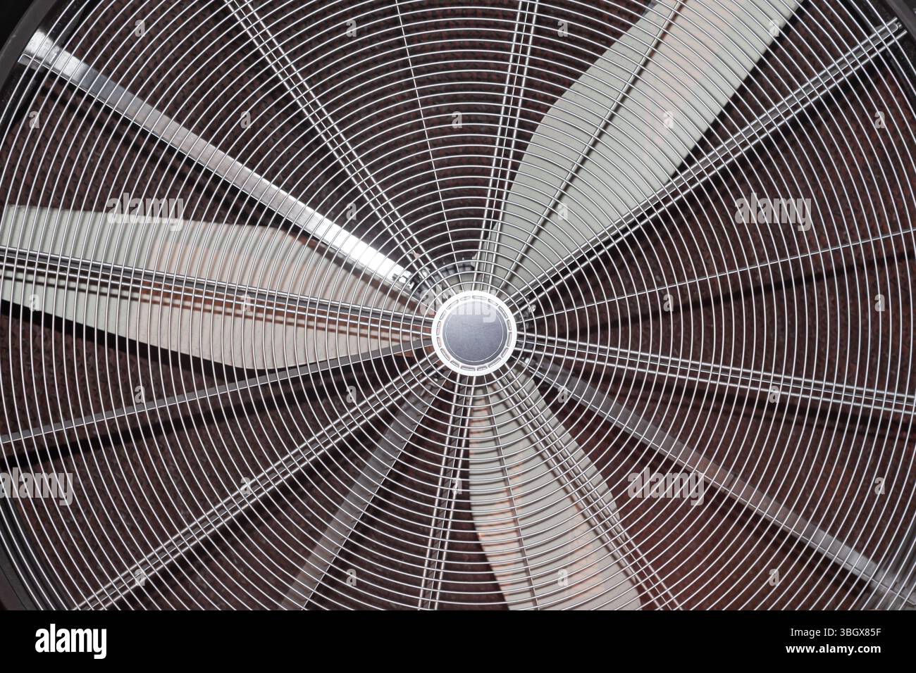 External fan of the air conditioner unit Stock Photo - Alamy