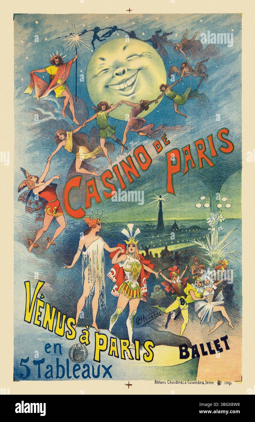 Paris ballet retro hi-res stock photography and images - Alamy