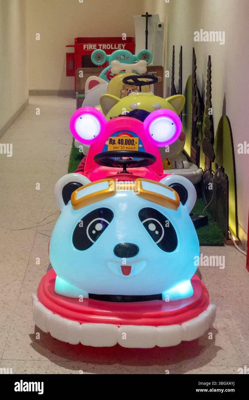 Bali, Indonesia - Dec 17, 2024: Icon Bali Mall in Bali. Row of panda ...