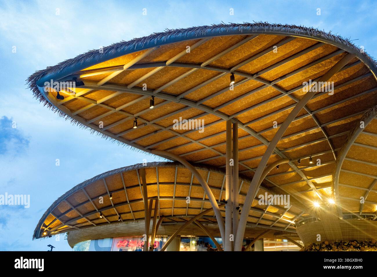Bali, Indonesia - Dec 17, 2024: Icon Bali Mall in Bali. Large structure ...