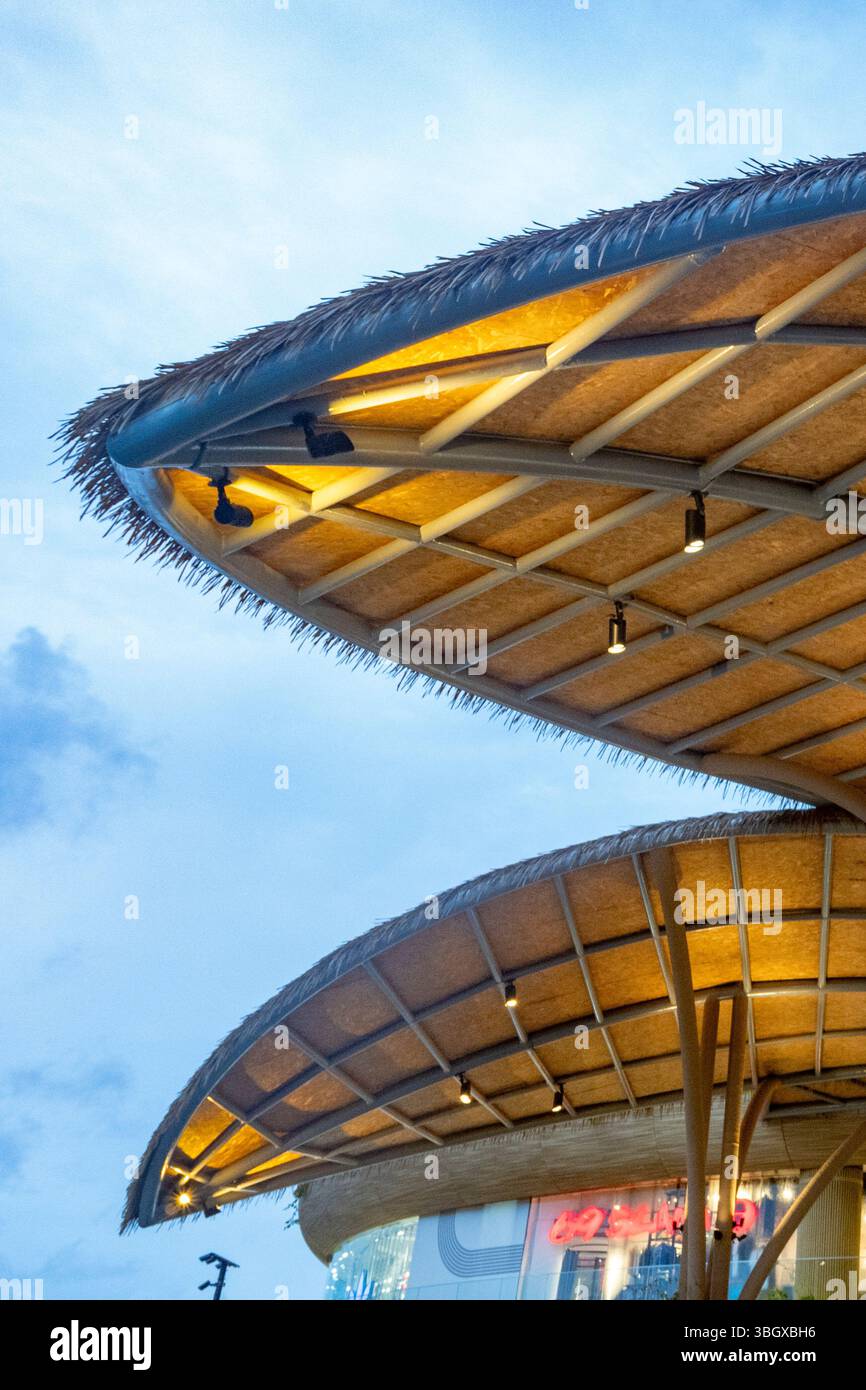 Bali, Indonesia - Dec 17, 2024: Icon Bali Mall in Bali. Large structure ...