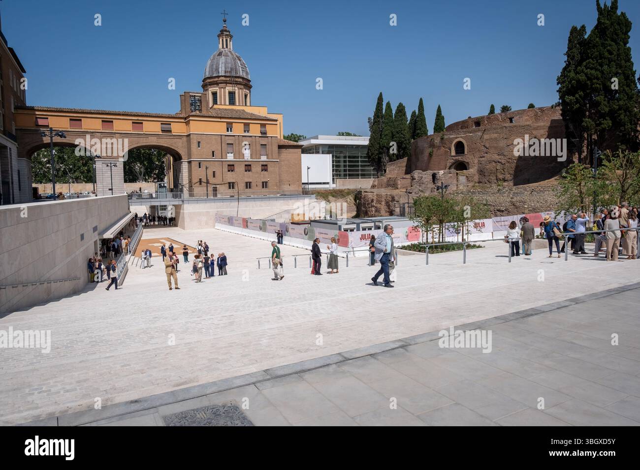 Rome, Rm, Italy. 6th June, 2025. On the occasion of the completion of ...