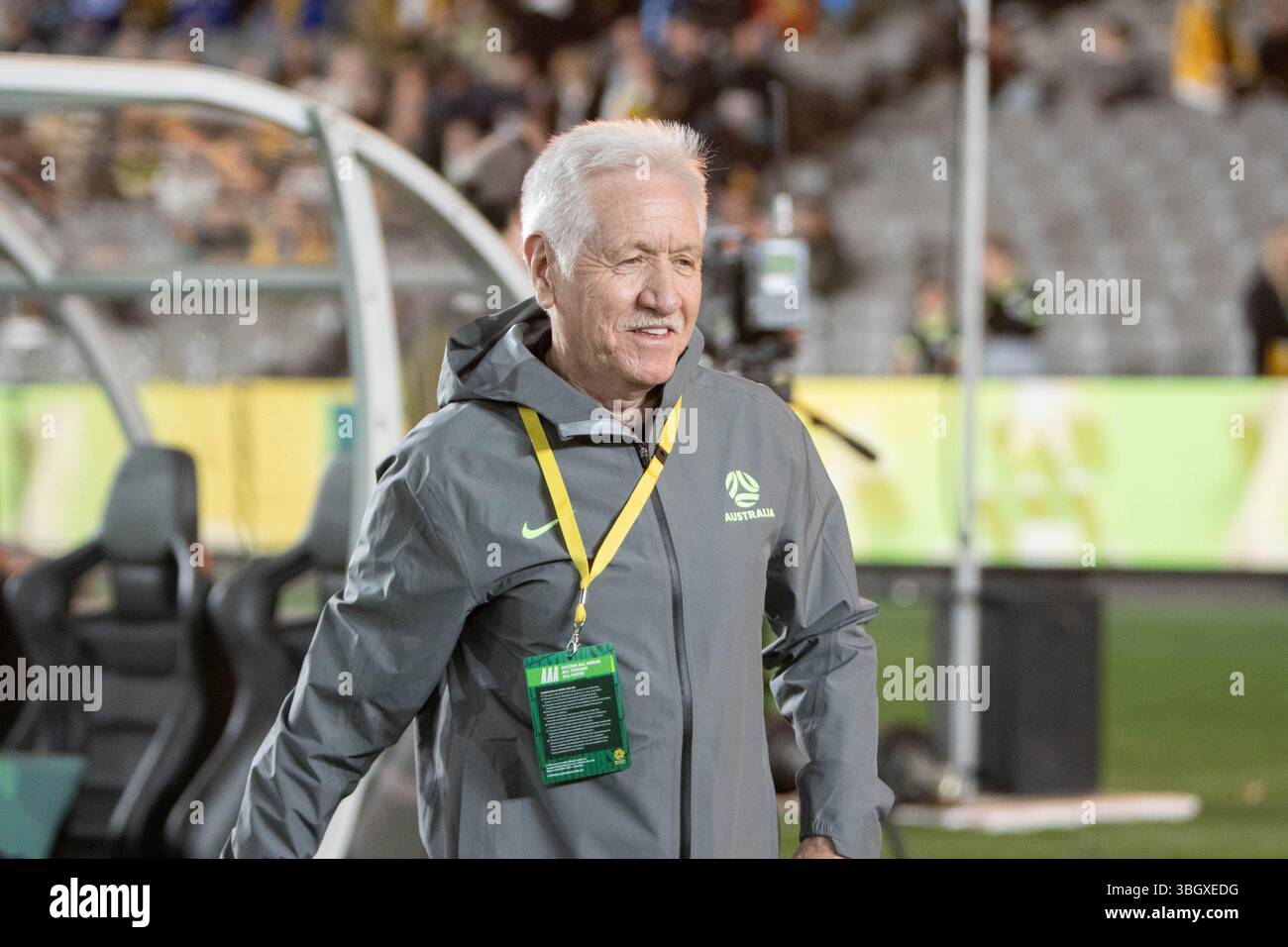 Melbourne, Australia, May 30th 2025 Tom Sermanni (Australian Coach ...