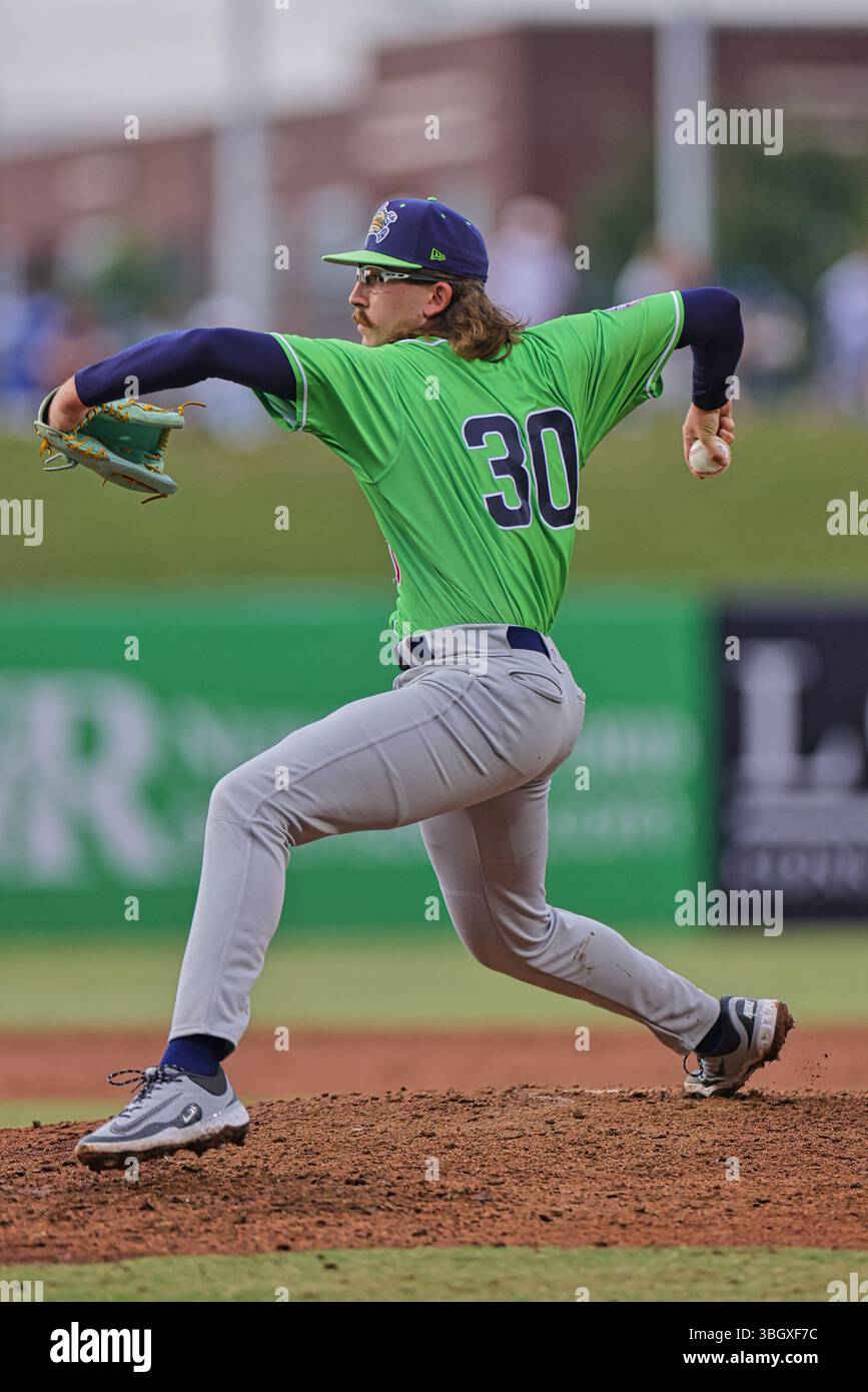 Greensboro, NC: Hub City Spartanburgers pitcher Kolton Curtis (30 ...