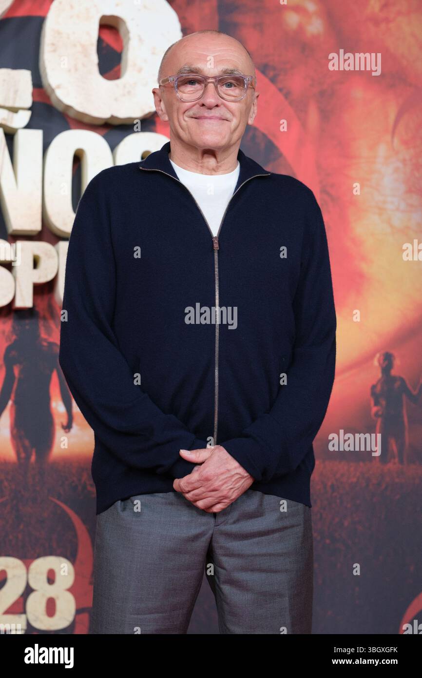 Danny Boyle attends the '28 Años Despues' (28 Years Later) photocall at the Rosewood Villamagna ...