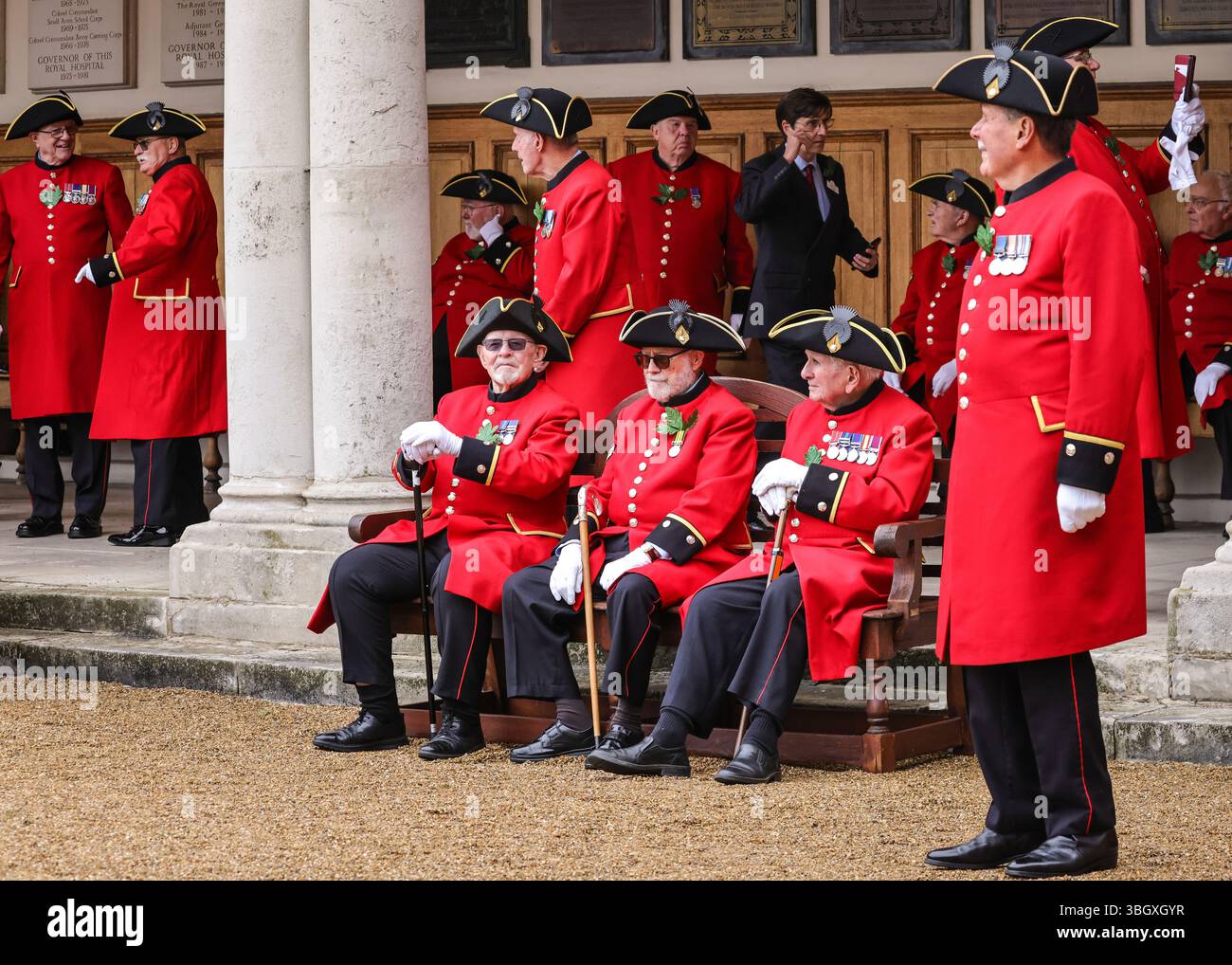 London, UK. 05th June, 2025. The annual Founders Day Parade takes place ...