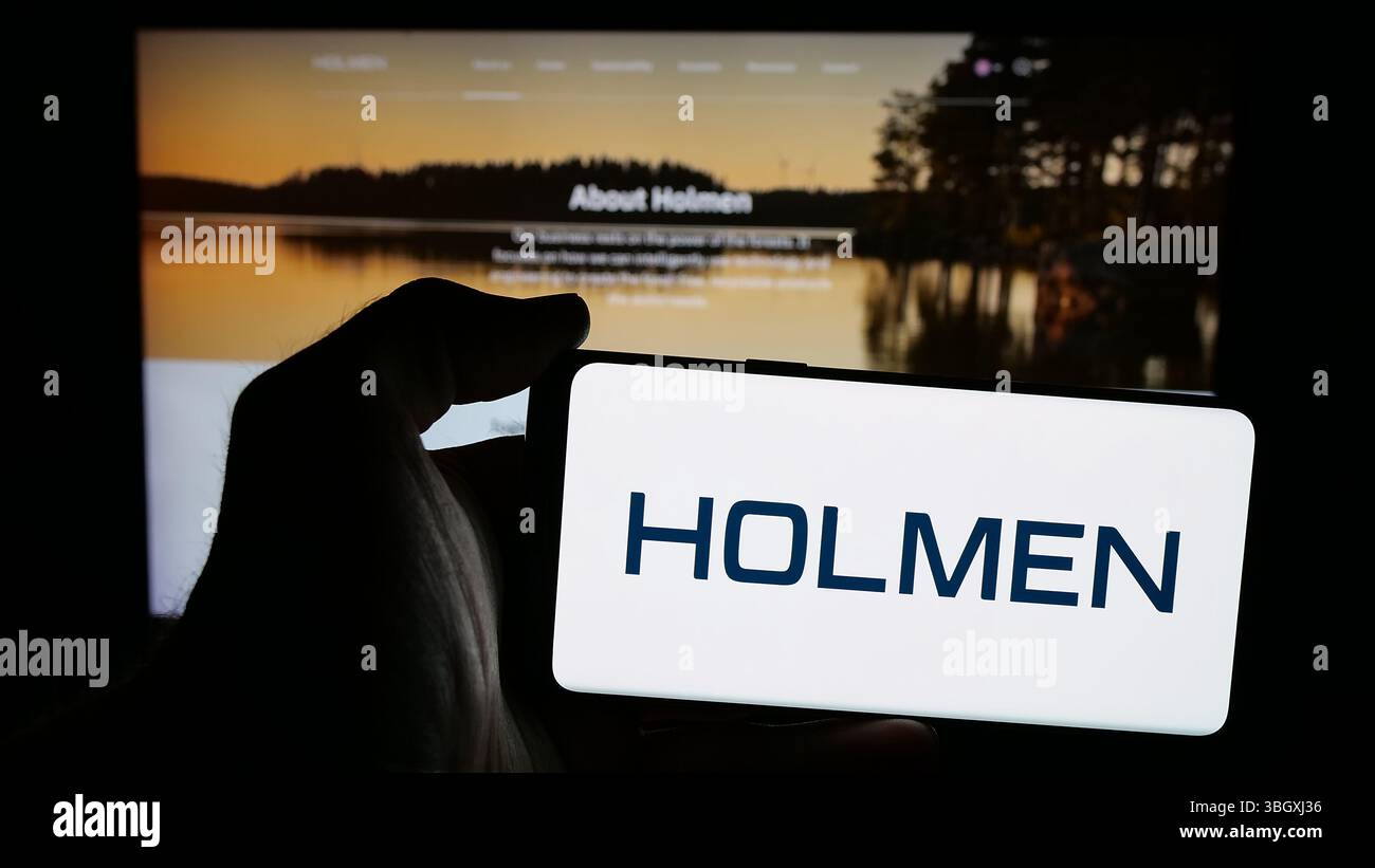 Holmen logo hi-res stock photography and images - Alamy