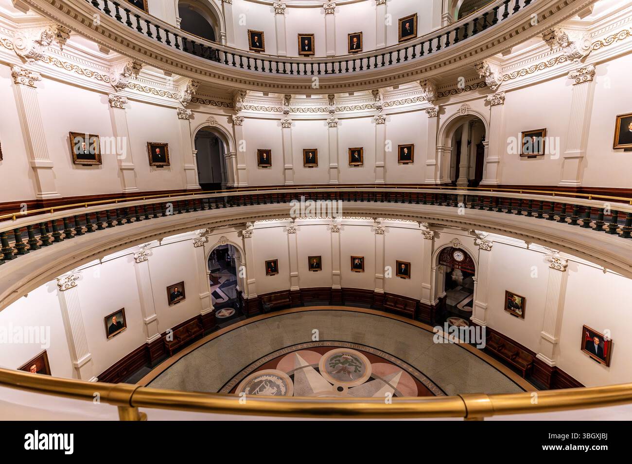 Texas State Capitol Building Rotunda, Austin, USA Stock Photo - Alamy
