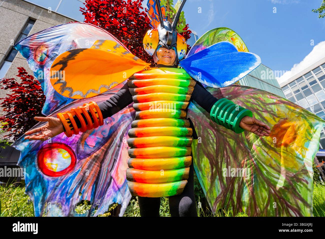 London, UK. 6th June, 2025. Butterfly Carnival Parade part of The Great ...