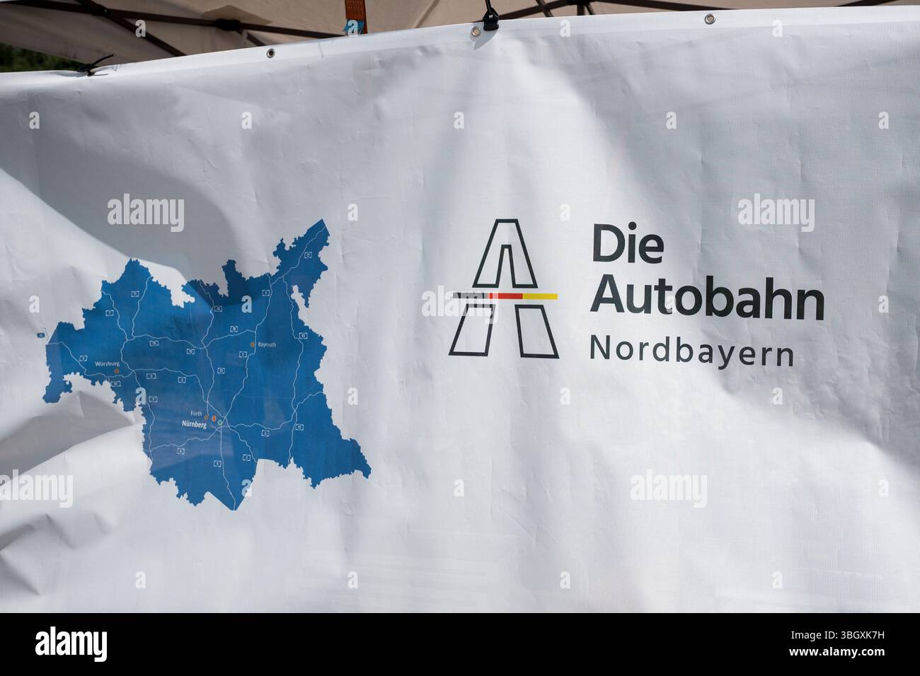 Illschwang, Germany. 06th June, 2025. The logo of Autobahn GmbH ...