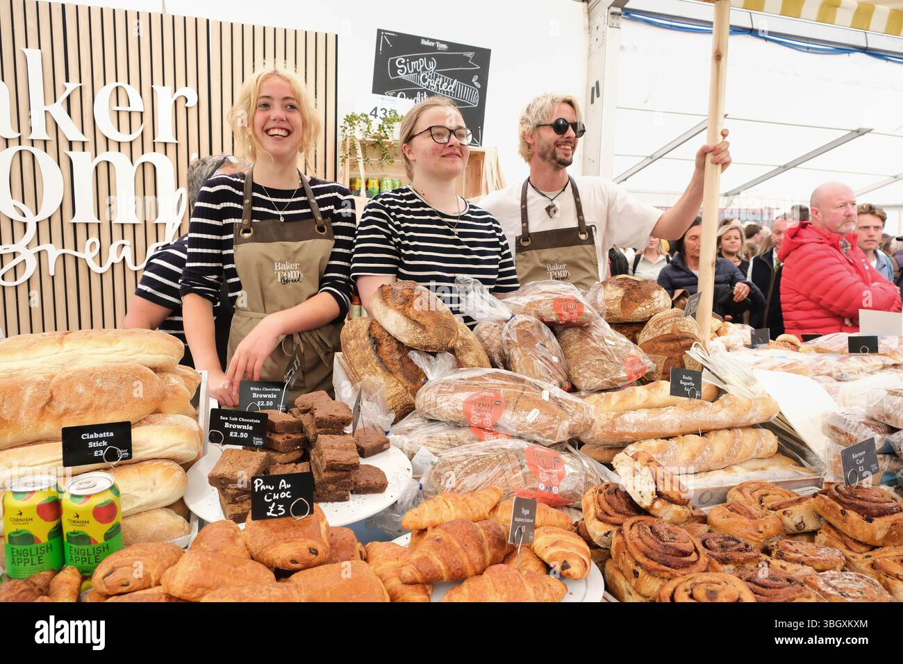One of the stalls at the Royal Cornwall Show at the Royal Cornwall ...