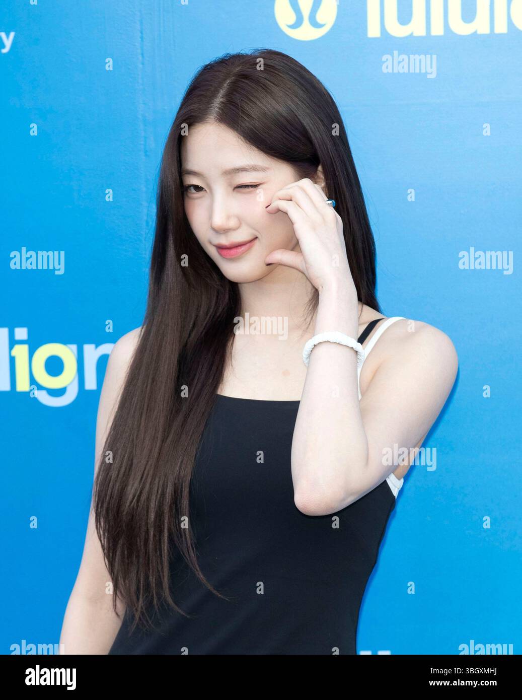 Seoul, South Korea. 5th June, 2025. Japanese singer Kazuha, member of K ...