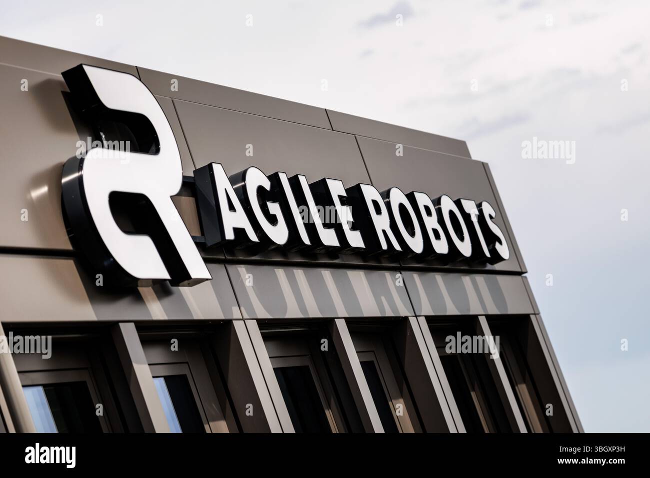 Munich, Germany. 04th June, 2025. The logo and lettering of Agile ...