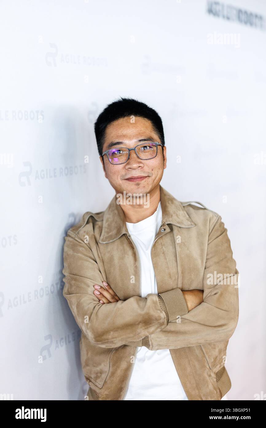 Munich, Germany. 04th June, 2025. Zhaopeng Chen, founder and CEO of ...