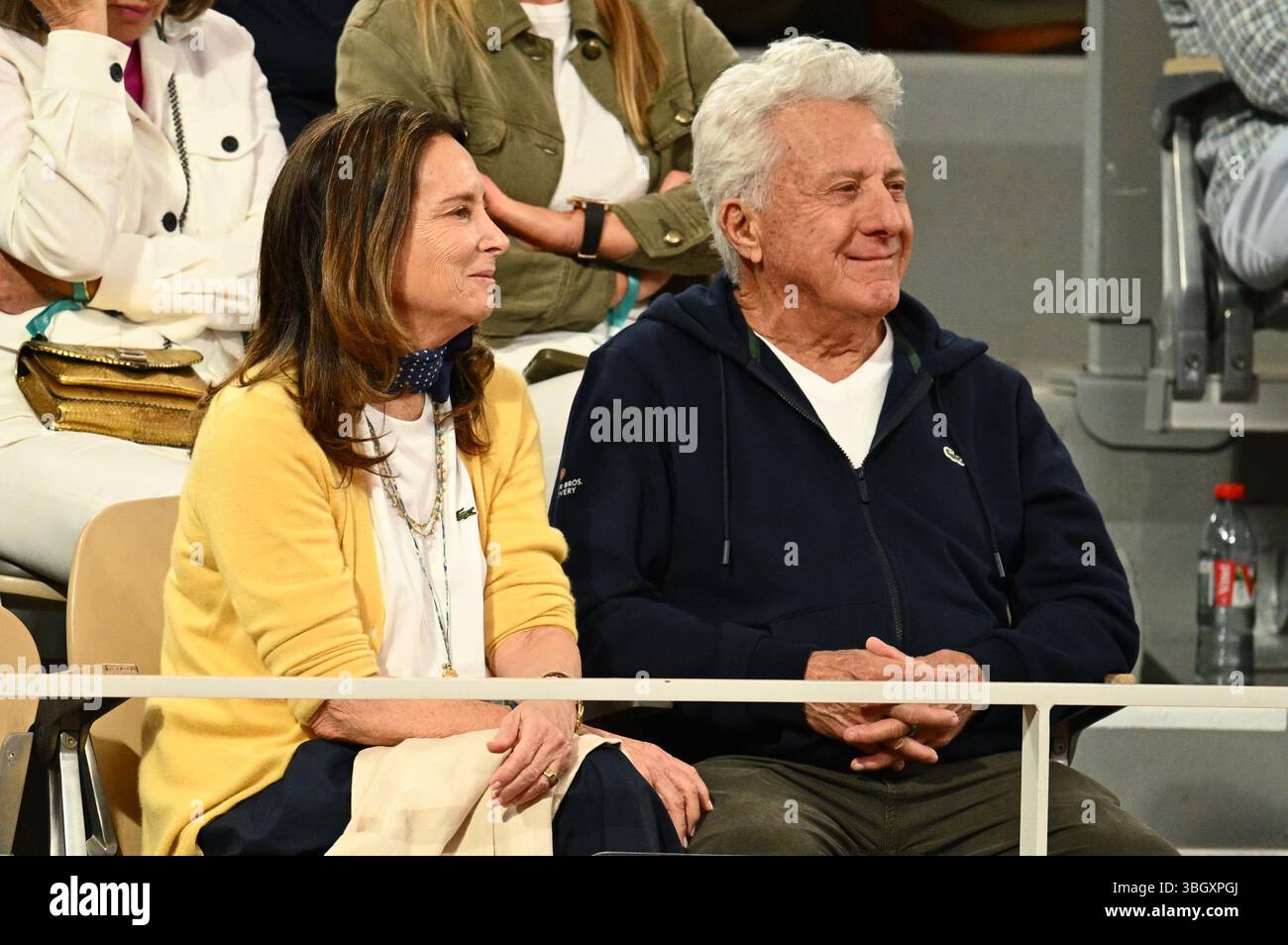 Paris, France. 06th June, 2025. Roland Garros 2025: Dustin Hoffman ...