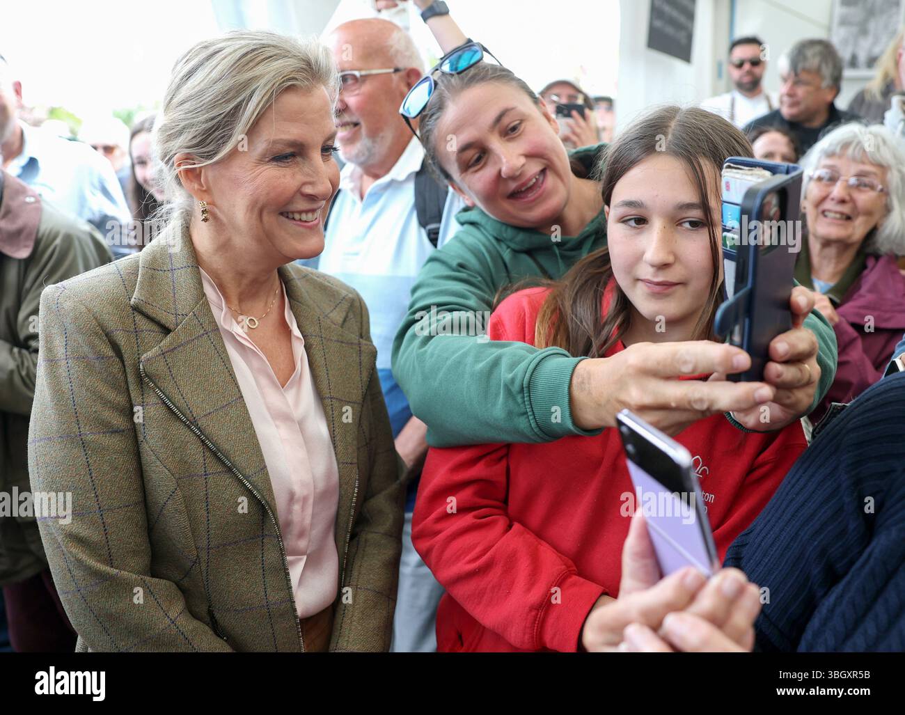 The Duchess of Edinburgh attending the Royal Cornwall Show at the Royal ...