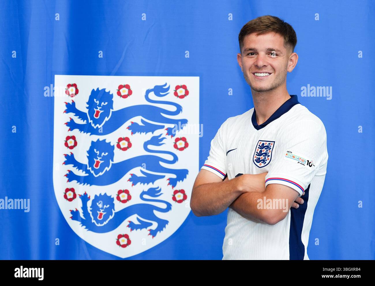 England's James McAtee at St George's Park, Burton upon Trent. James ...