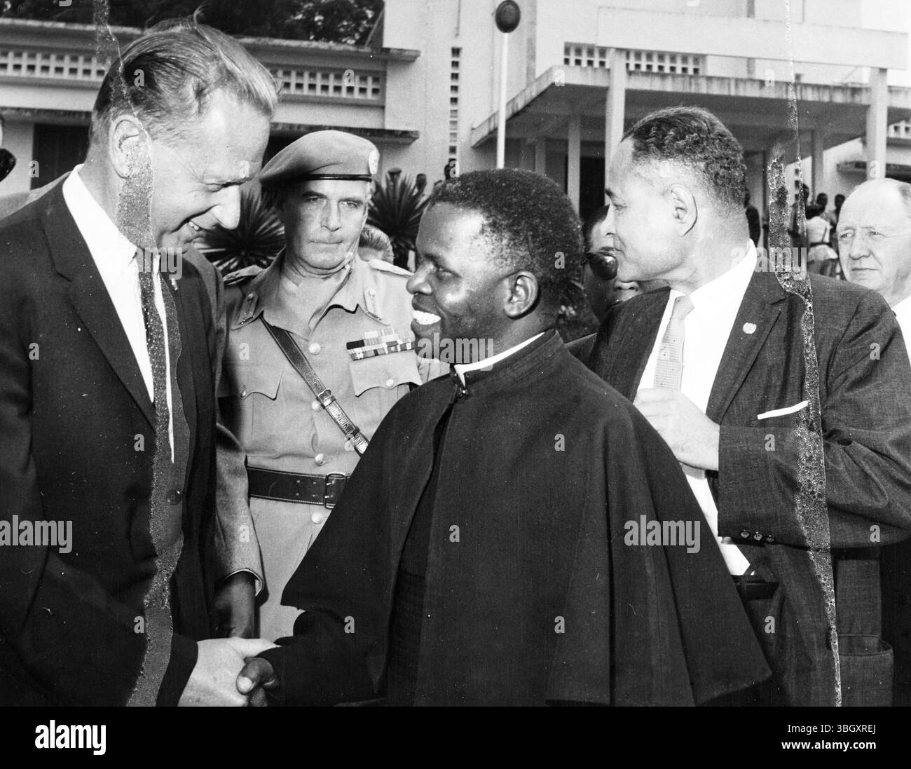 President republic congo Black and White Stock Photos & Images - Alamy