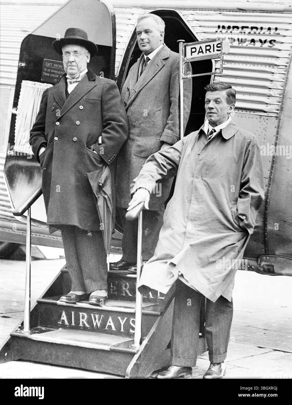 Left to right Professor William Wright, Professor John Mellandy and Mr ...