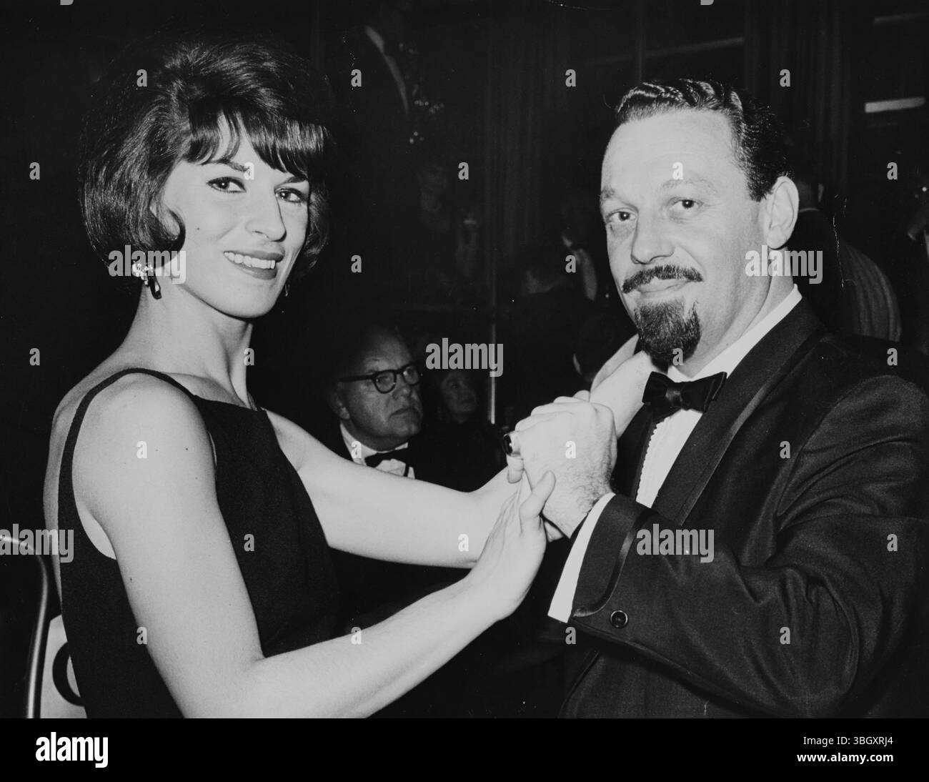Italian actress Santo de Santo of Milan shares a few fast steps singer ...
